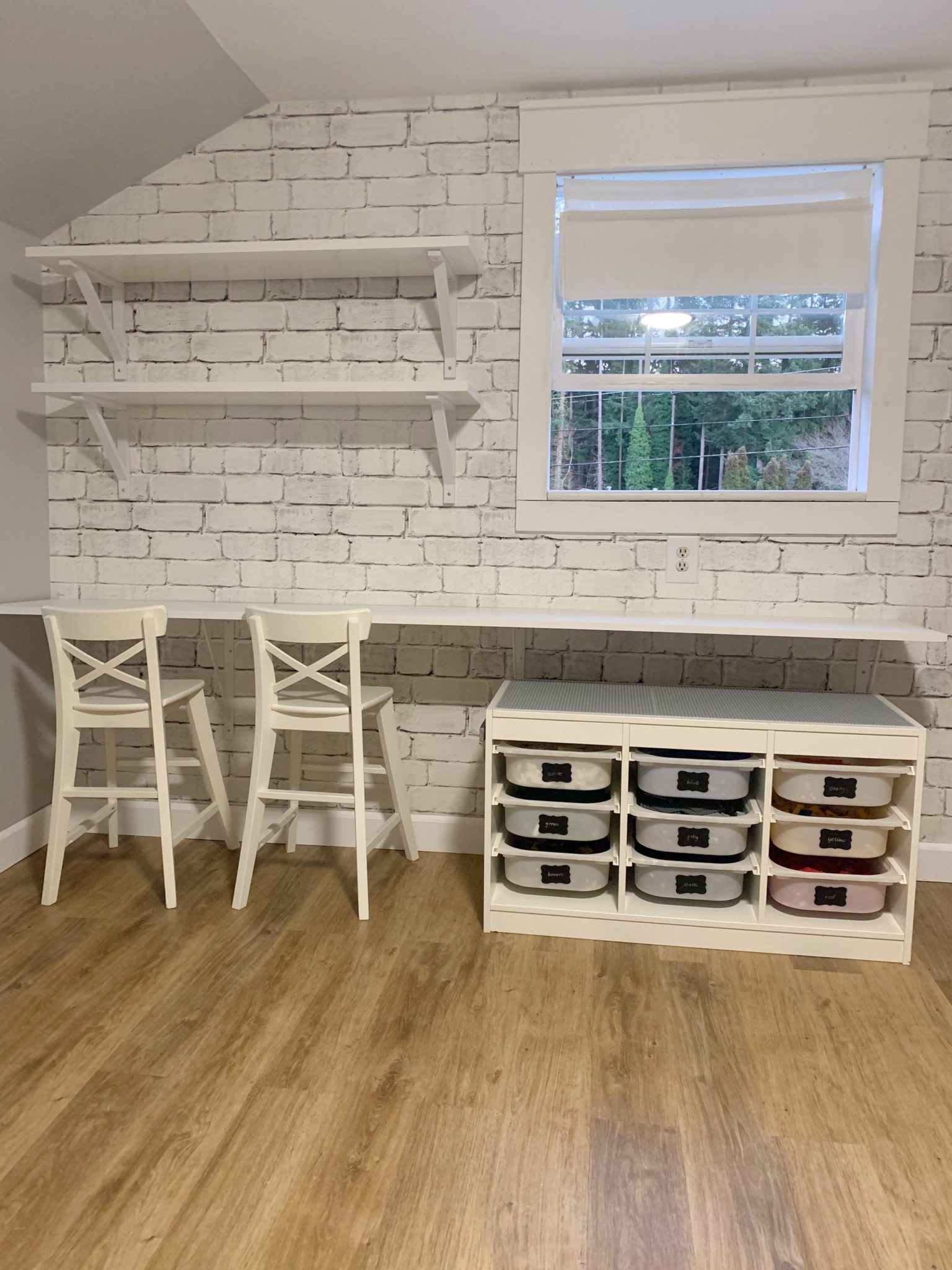 LEGO Storage: Making Our Space And Space and Ikea Lego Storage Hack