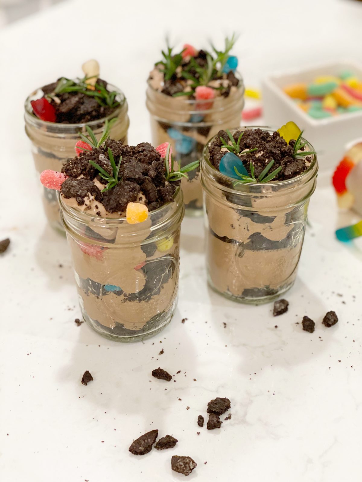 Oreo Dirt Pudding Cups - Recipe