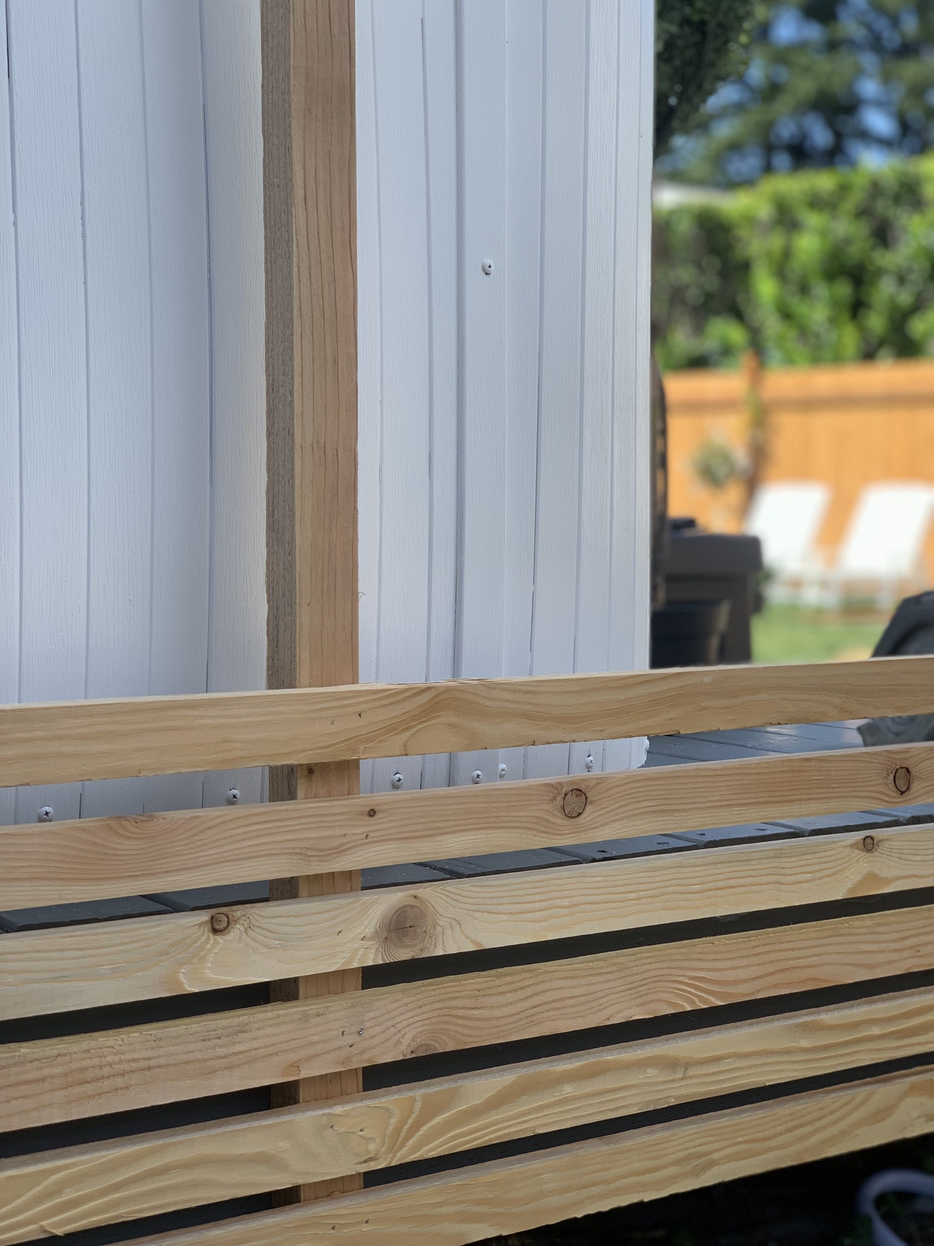 How to Build a Small Privacy Screen