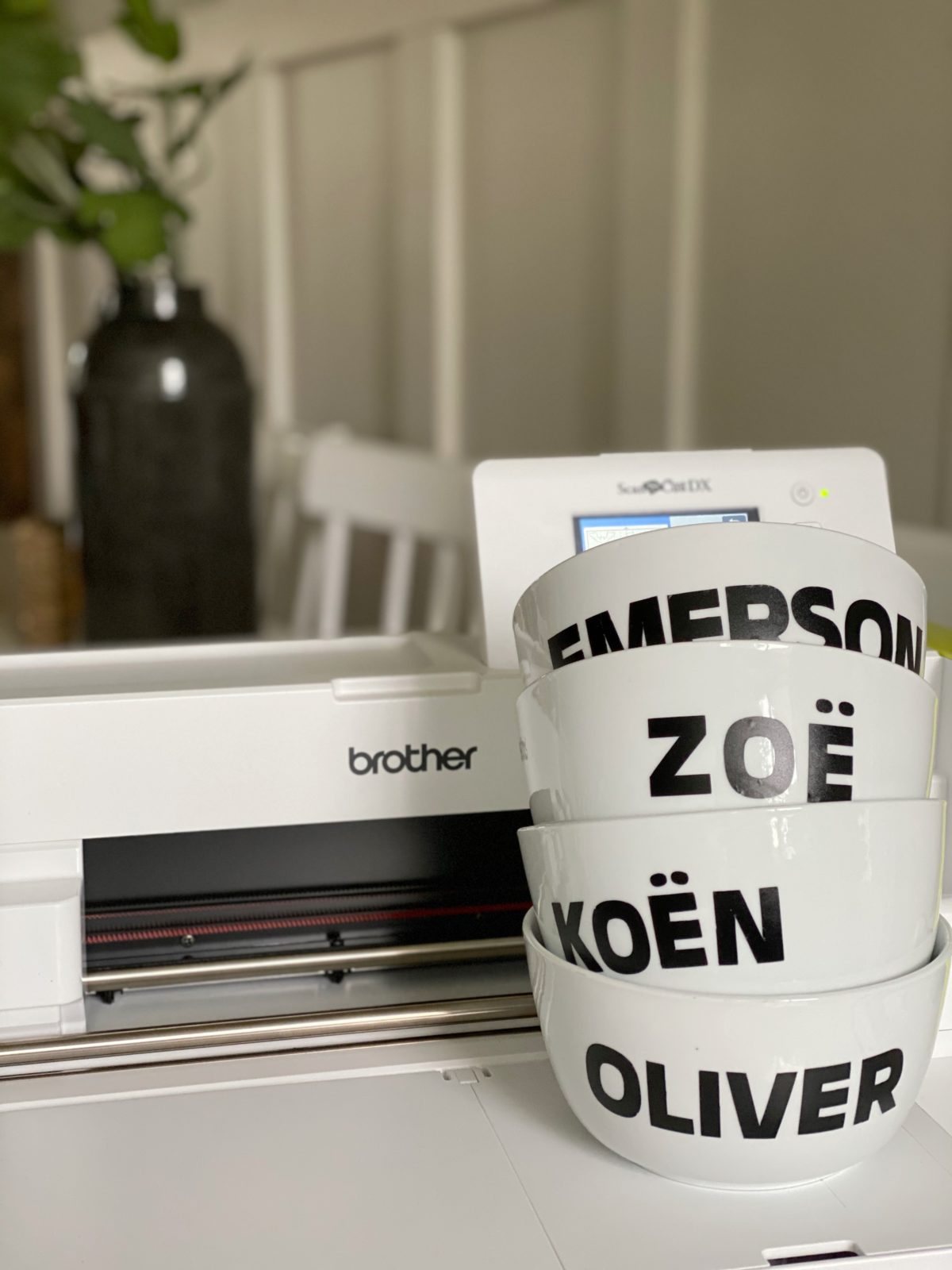 DIY Personalized Bowls