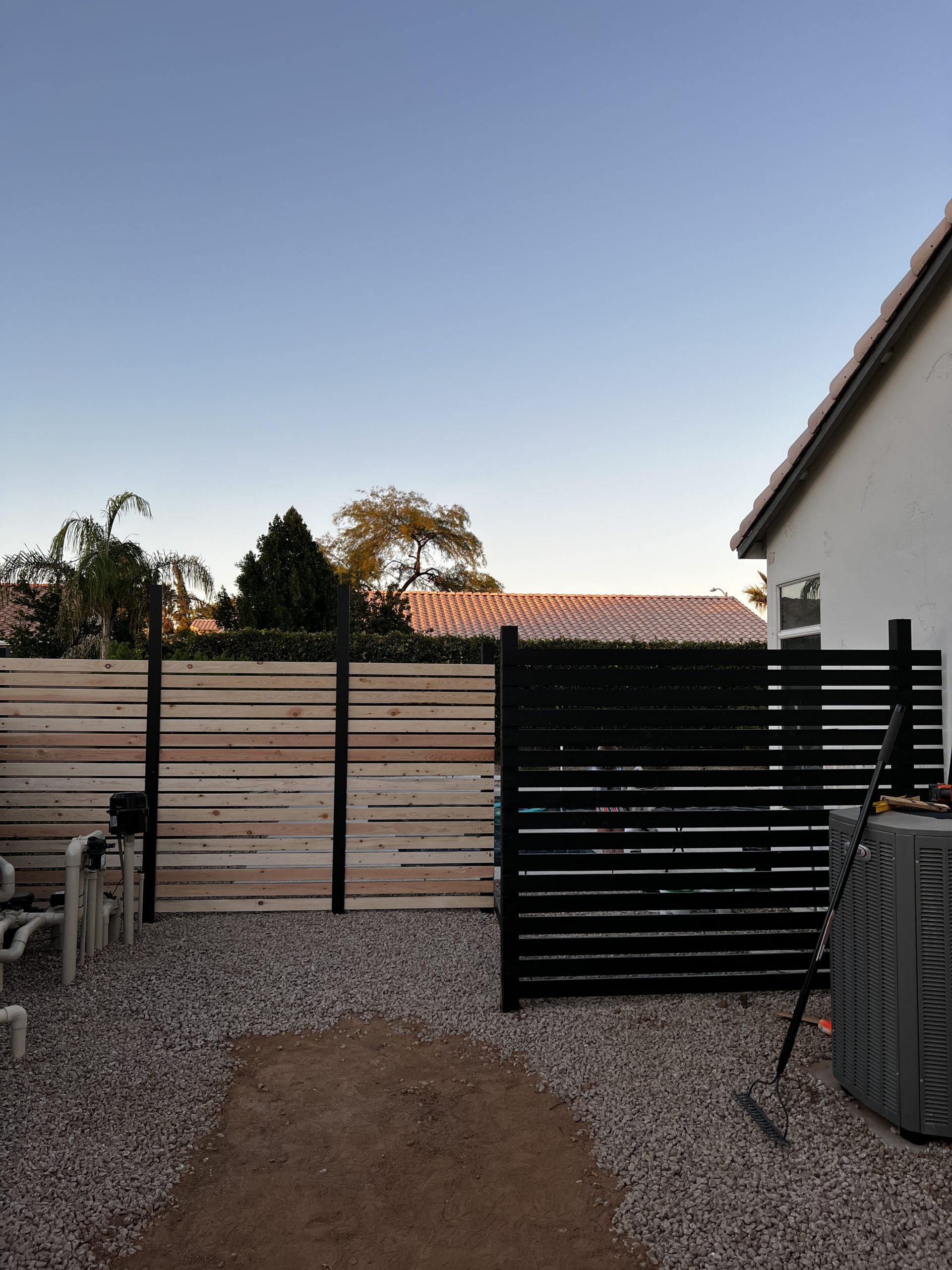 Double Privacy Fence / Screen